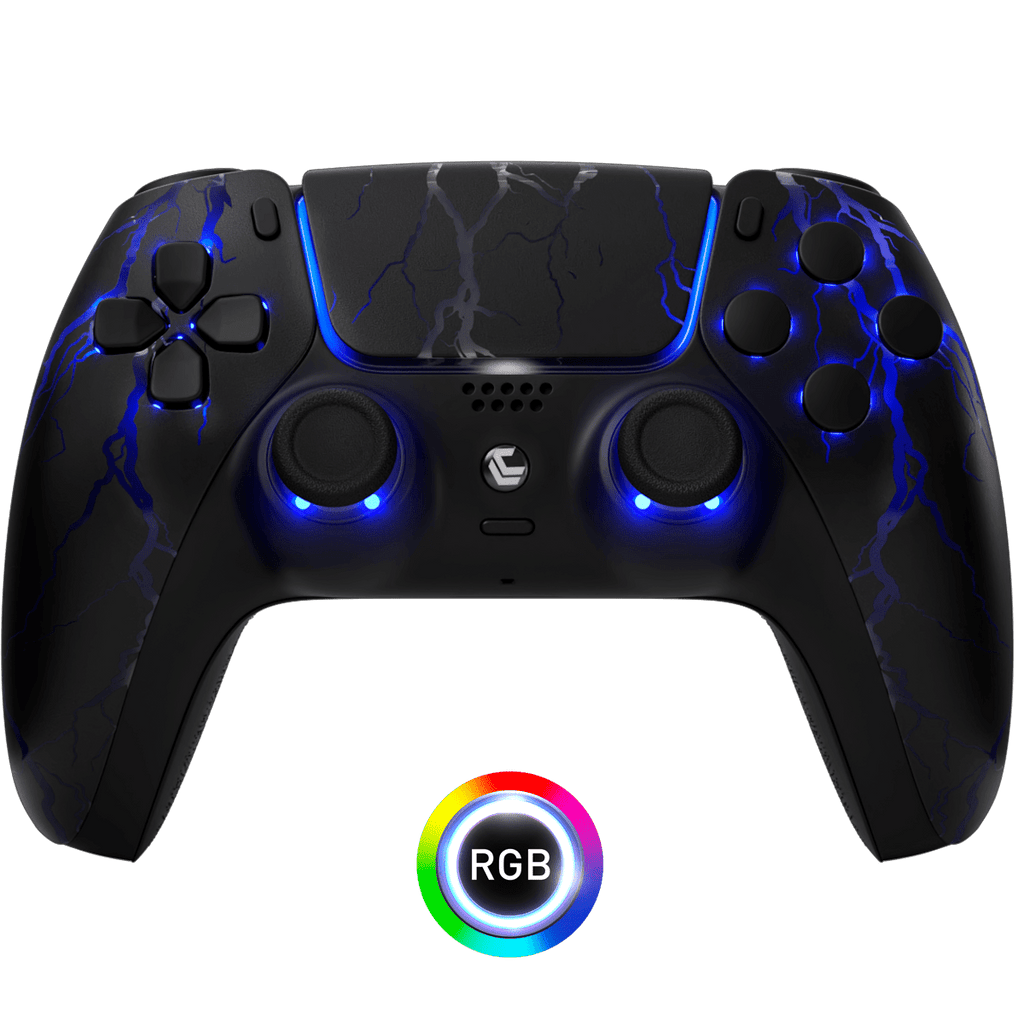 PS5 LUX LED Flash Custom Controller