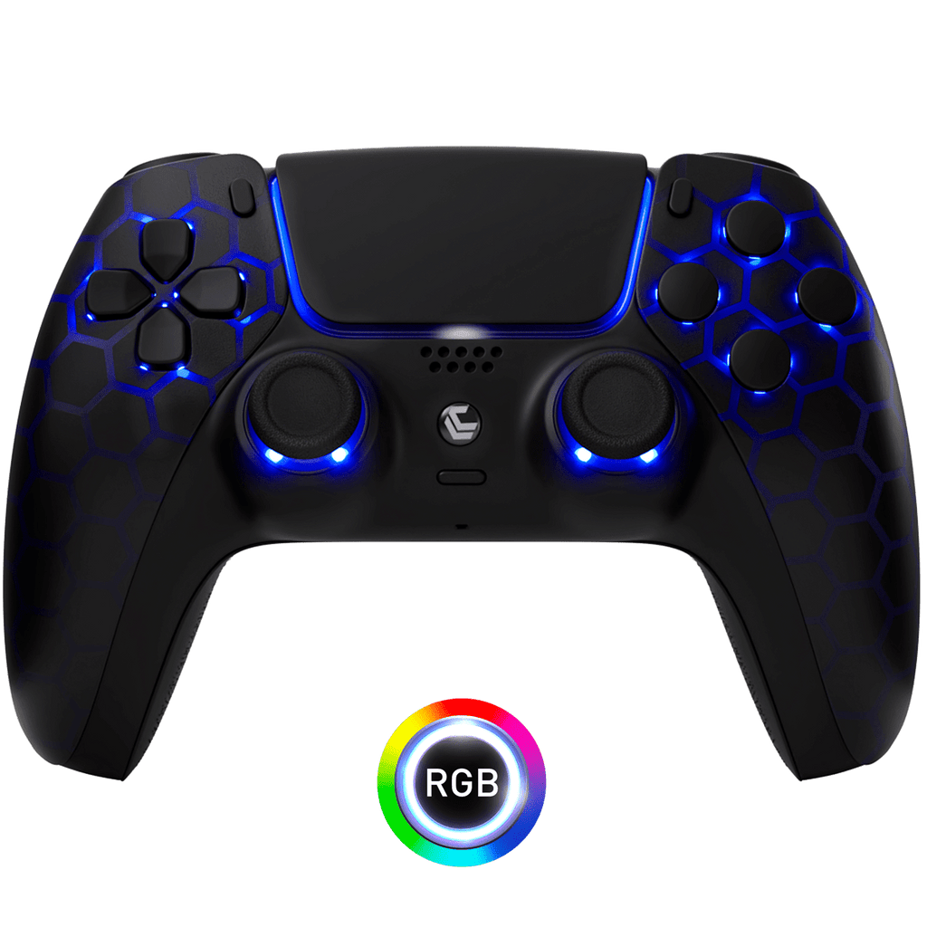 PS5 LUX LED HEX Custom Controller